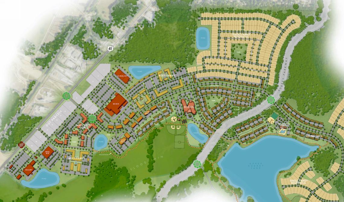 Northwest of Atlanta, massive village, jobs center announced | Urbanize Atlanta